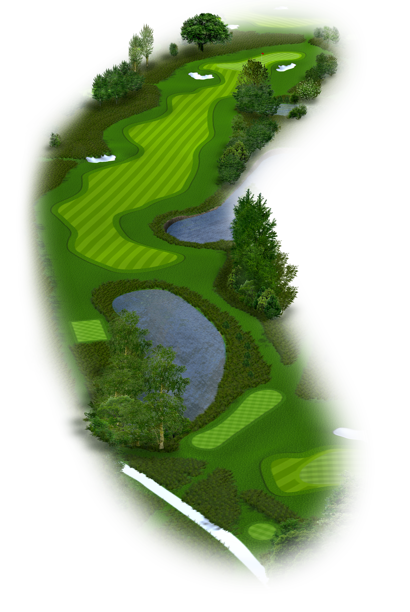 Golf Course Flyovers | Golf 3D Still Render | Golf 3D Works